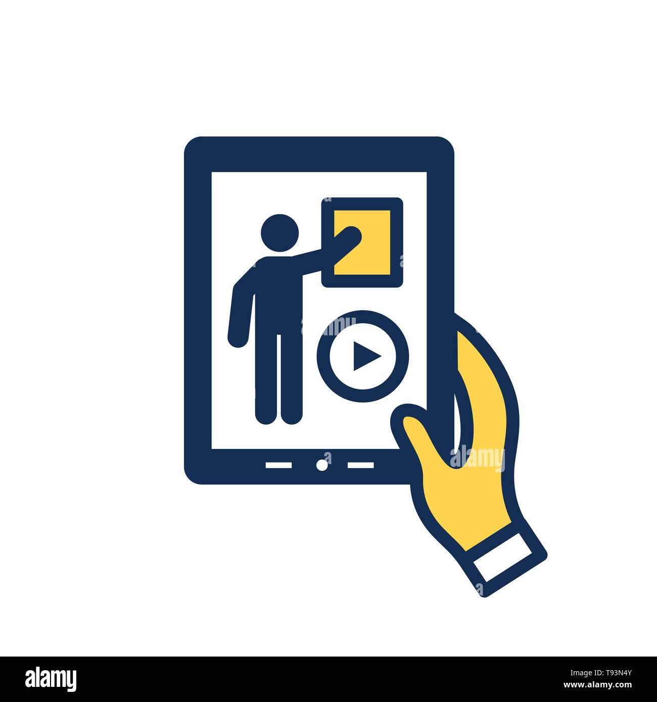 Teaching megaphone use Stock Vector Images - Alamy