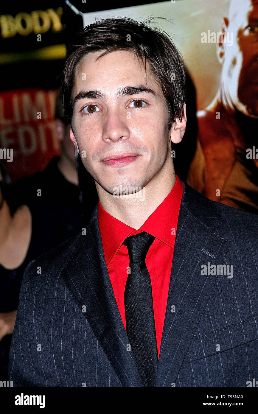 New York, USA. 22 June, 2007. Justin Long at the the premiere of Live ...