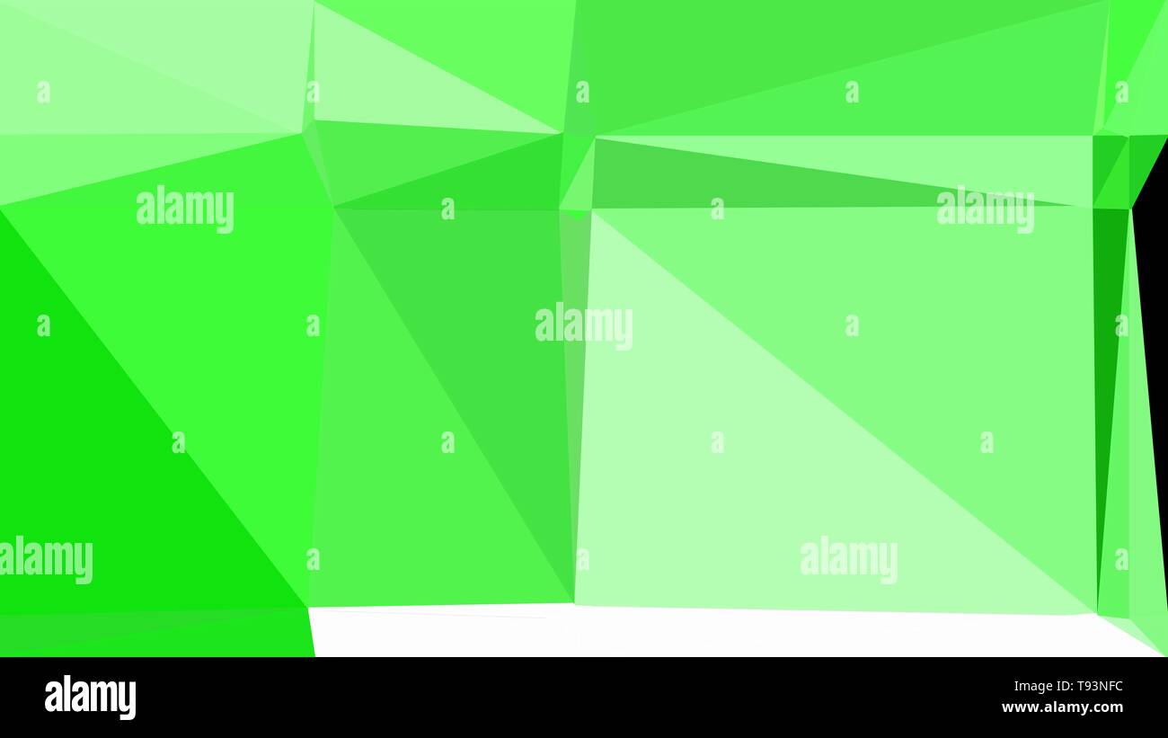 minimalistic triangle geometric background with lime green, tea green ...