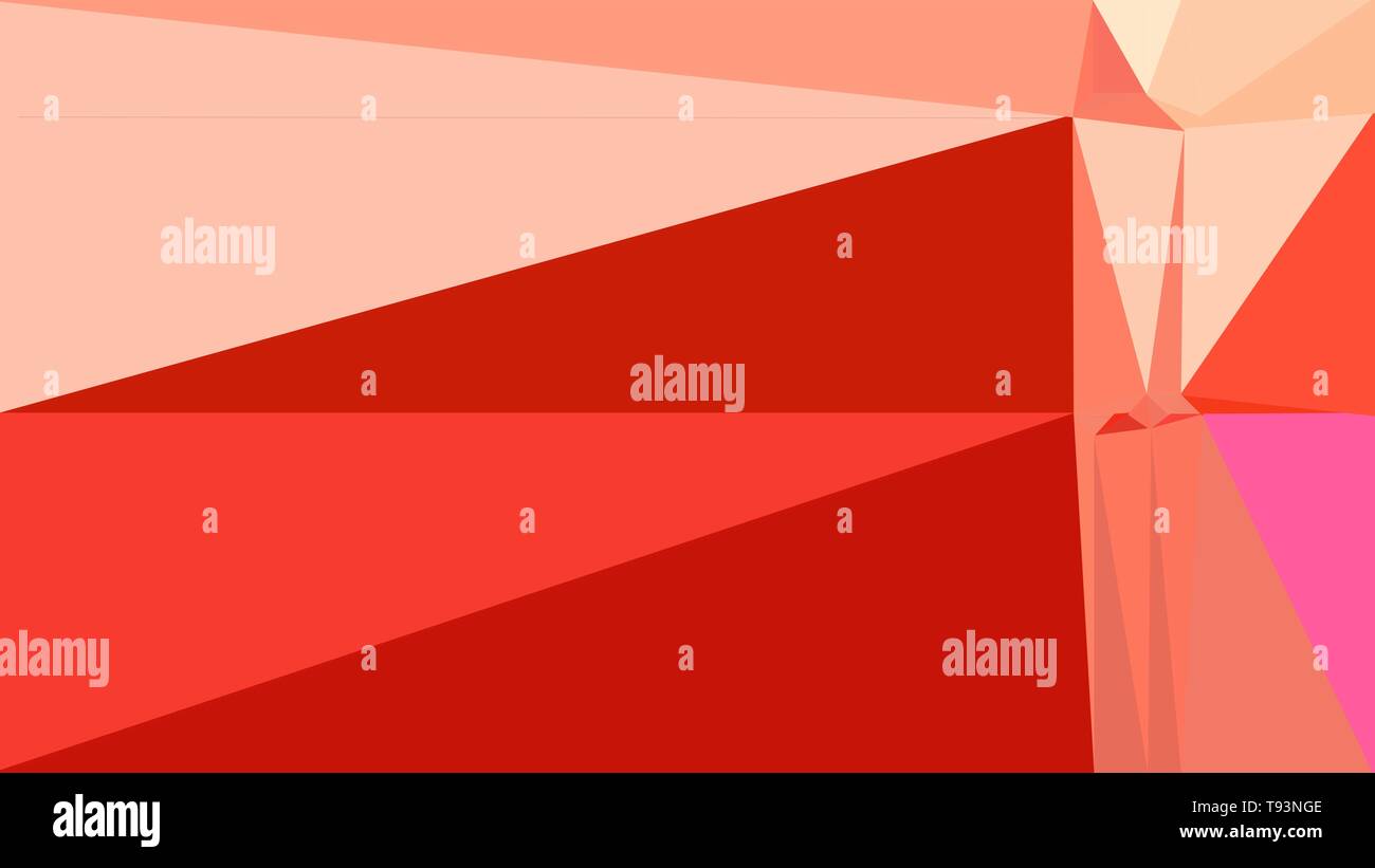 retro style triangle illustration. firebrick, light pink and pastel red ...