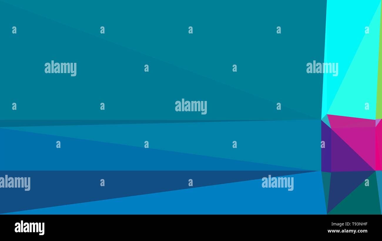 dark cyan, mulberry and aqua color background with triangles. triangles ...