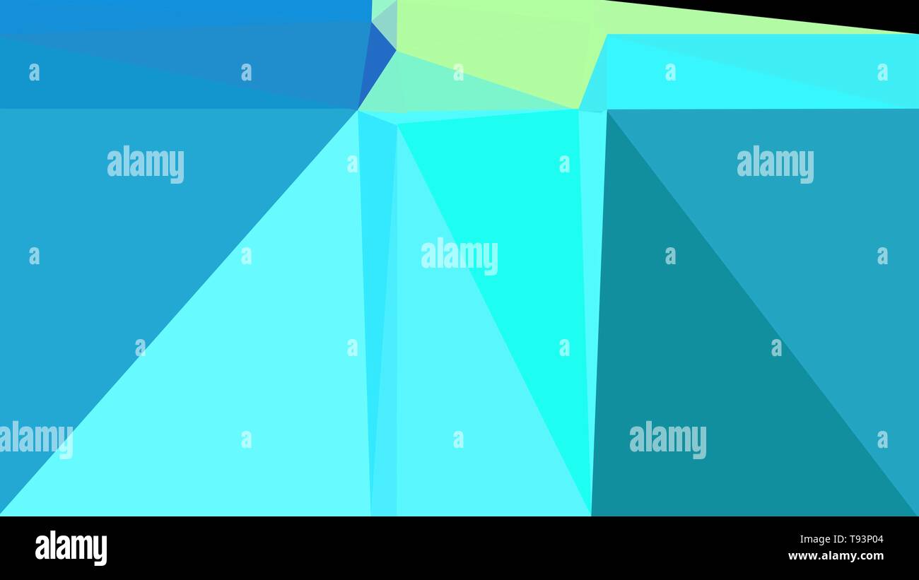 retro style triangle illustration. medium turquoise, light sea green ...