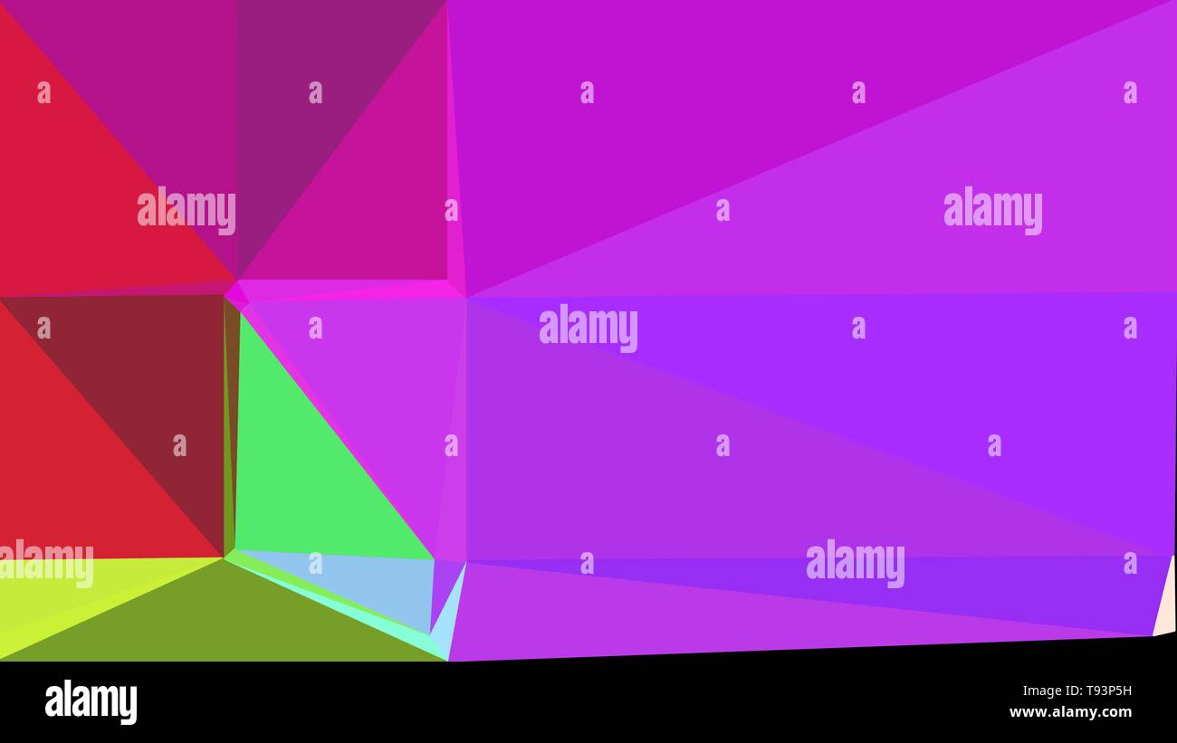 abstract geometric background with triangles and dark orchid, firebrick ...