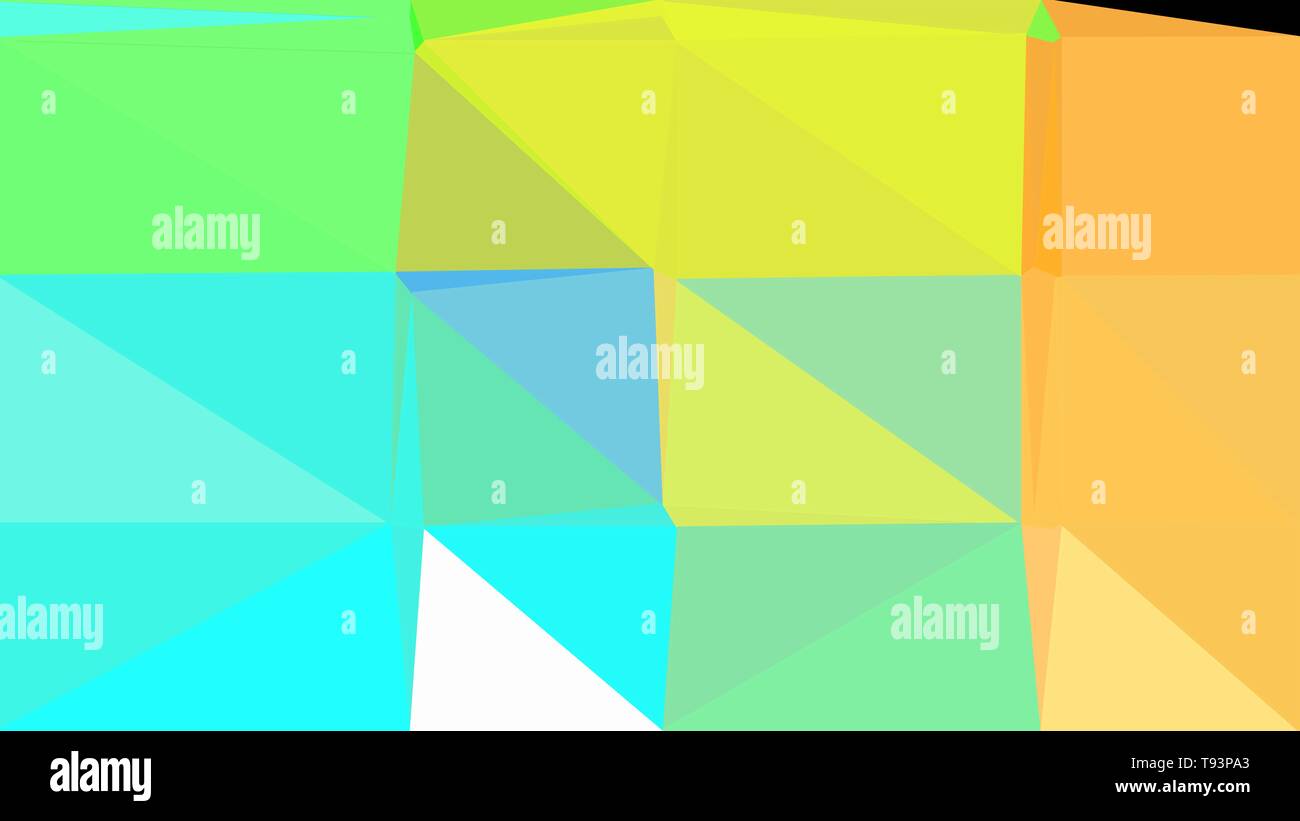 pastel orange, turquoise and light green colored contemporary art ...