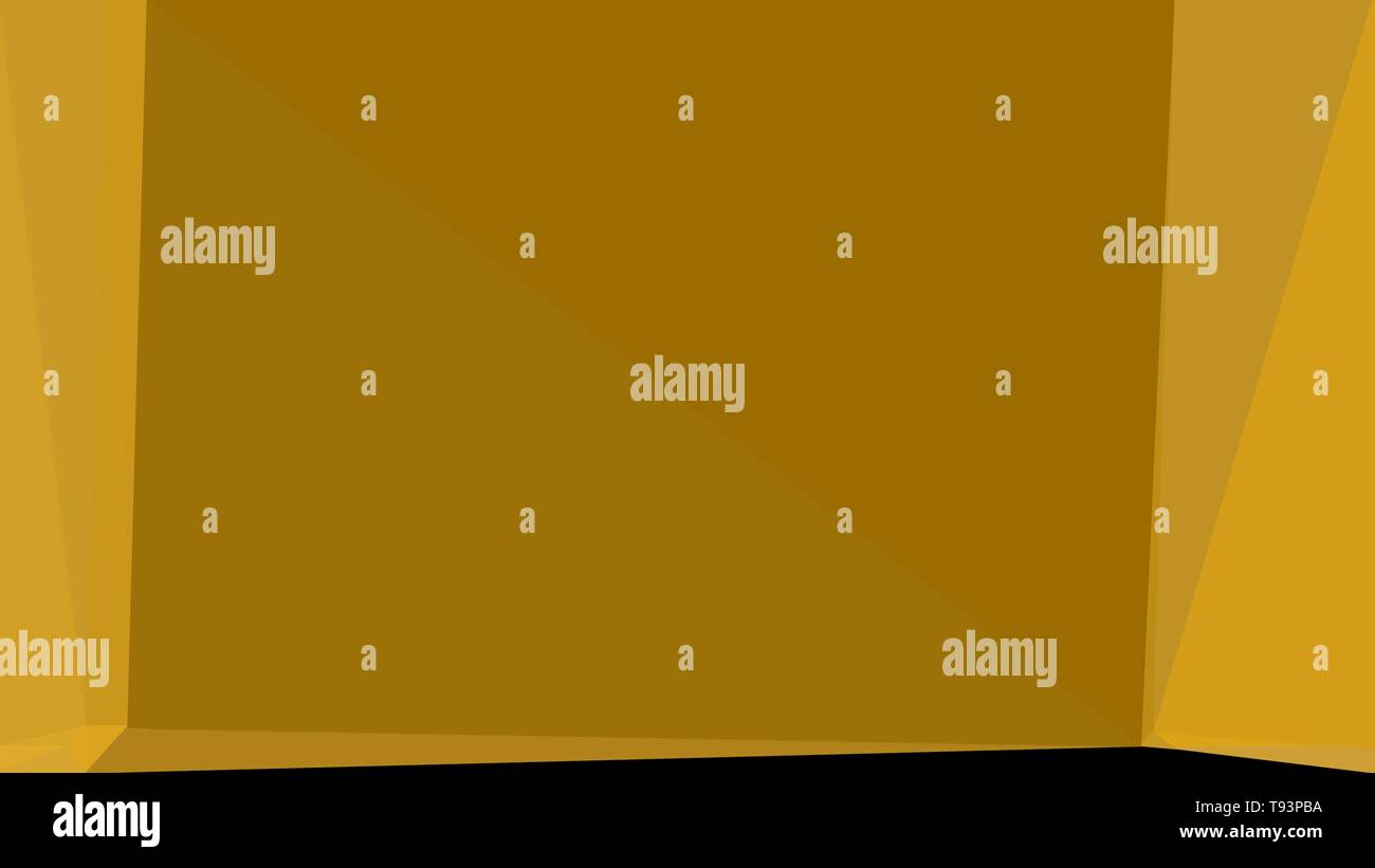 retro style triangle illustration. olive, golden rod and black colors ...