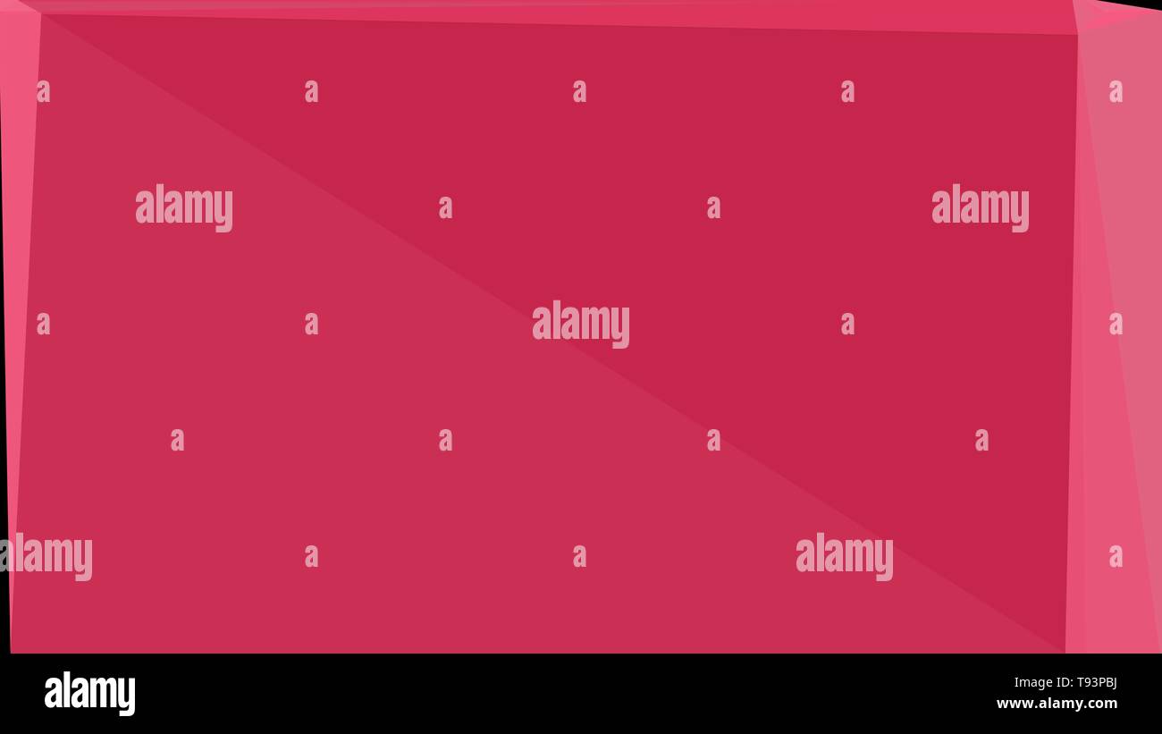 minimalistic triangle geometric background with moderate pink, crimson ...