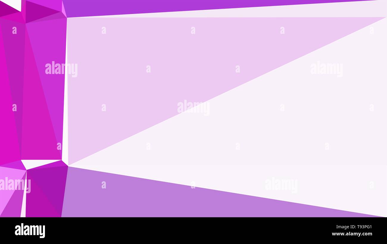 geometric triangle abstract background with dark orchid, lavender and ...