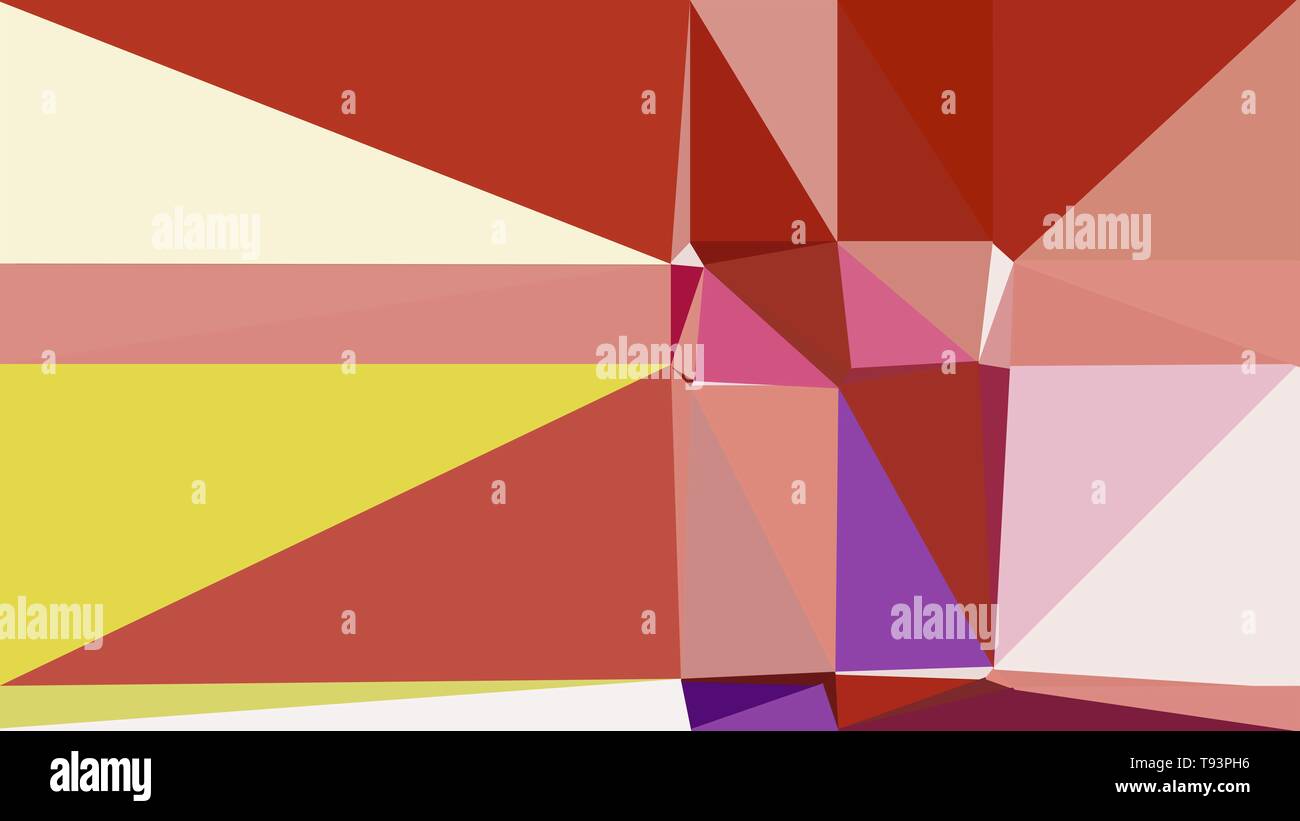 retro style triangle illustration. indian red, firebrick and antique ...