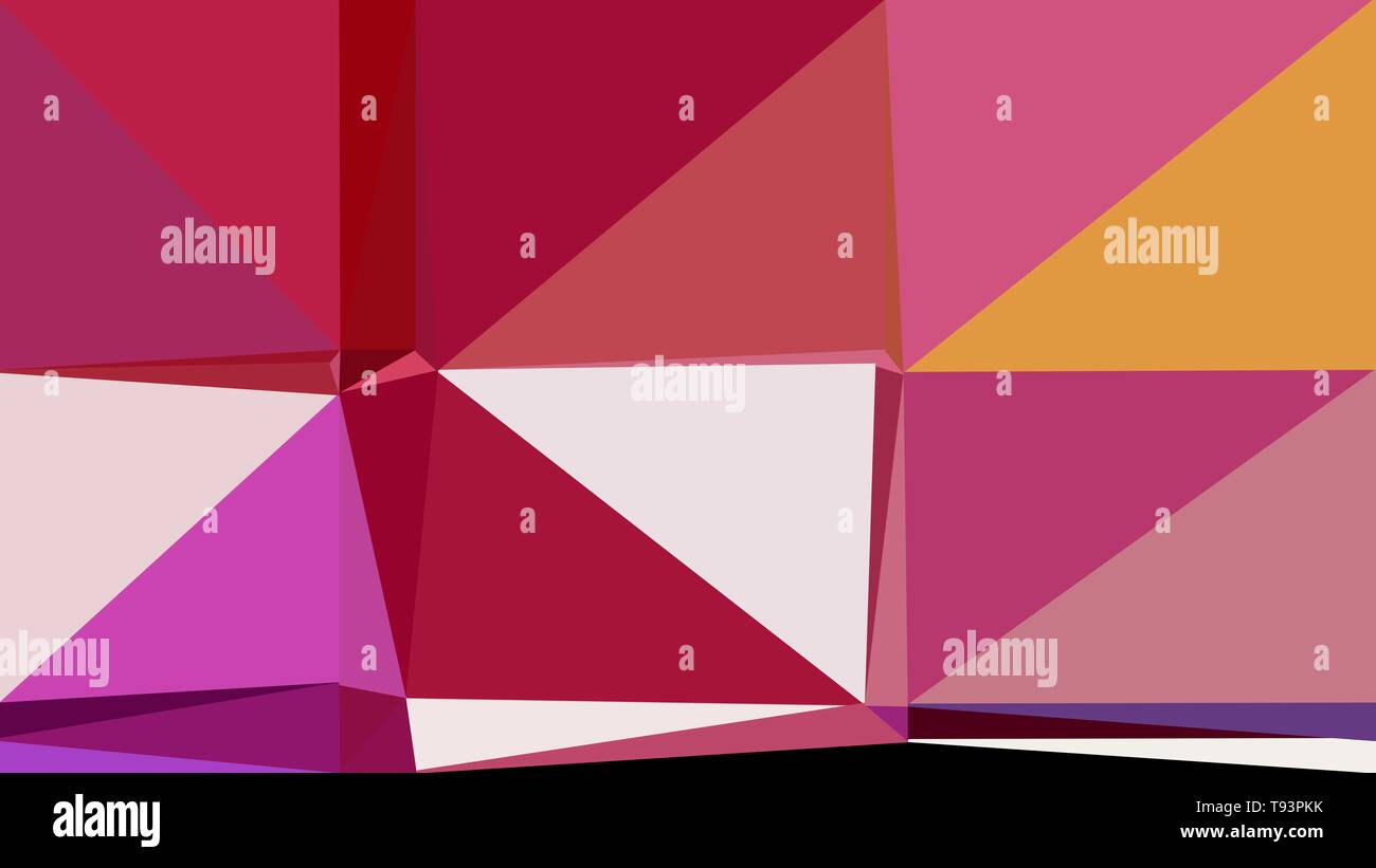 geometric triangle abstract background with moderate red, dark moderate ...