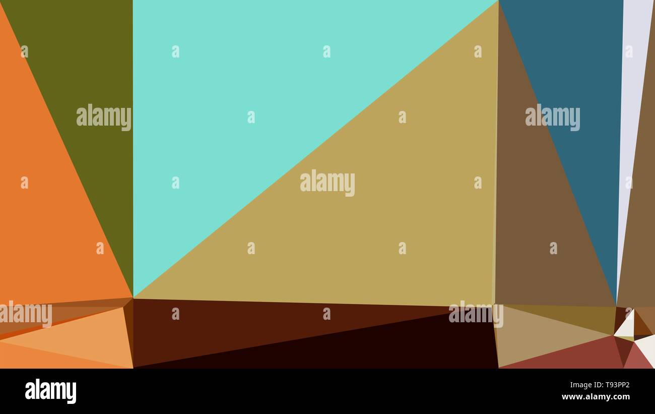 triangle background with peru, sky blue and very dark red colors ...