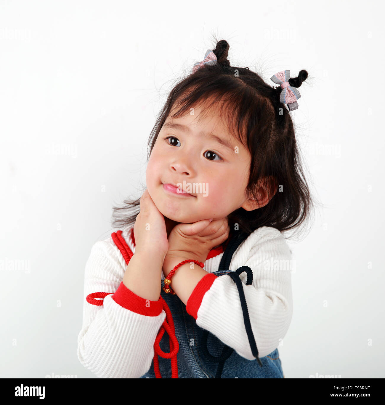 a happy Chinese little girl Stock Photo - Alamy