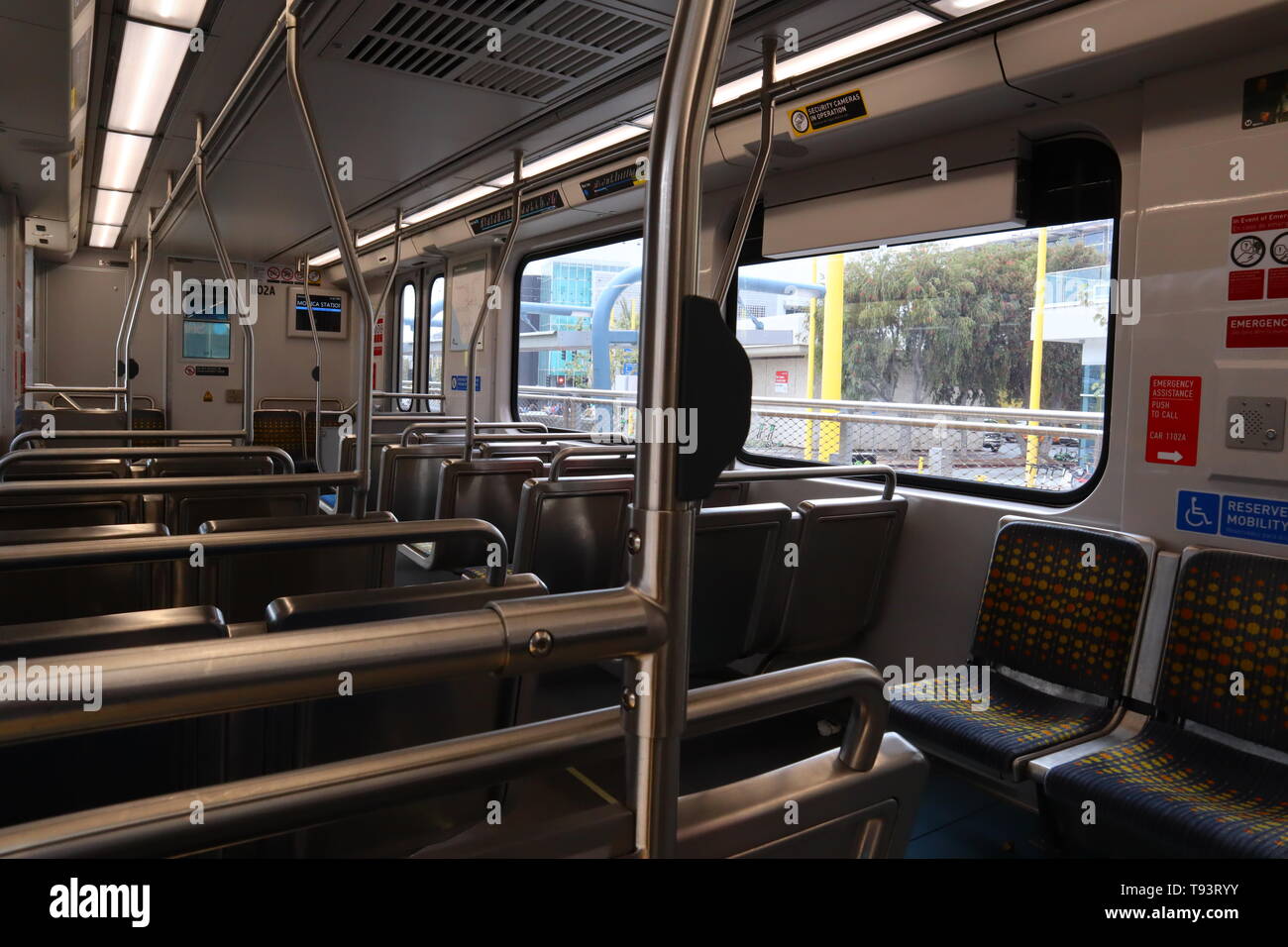 view of Los Angeles Metro Rail - Public Transport of Los Angeles County ...