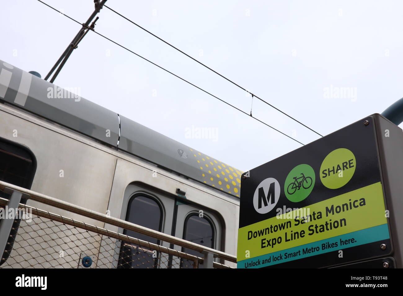 view of Los Angeles Metro Rail - Public Transport of Los Angeles County ...