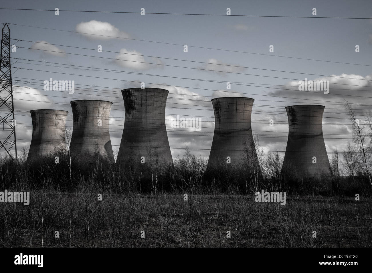 Abandoned Nuclear Power station Stock Photo - Alamy