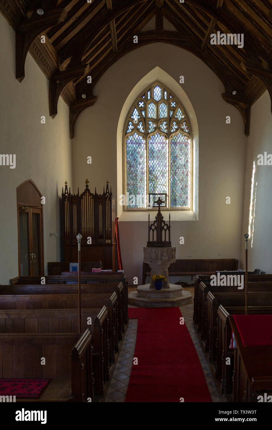 Church of Saint Mary, Newbourne, Suffolk, England, UK Stock Photo - Alamy