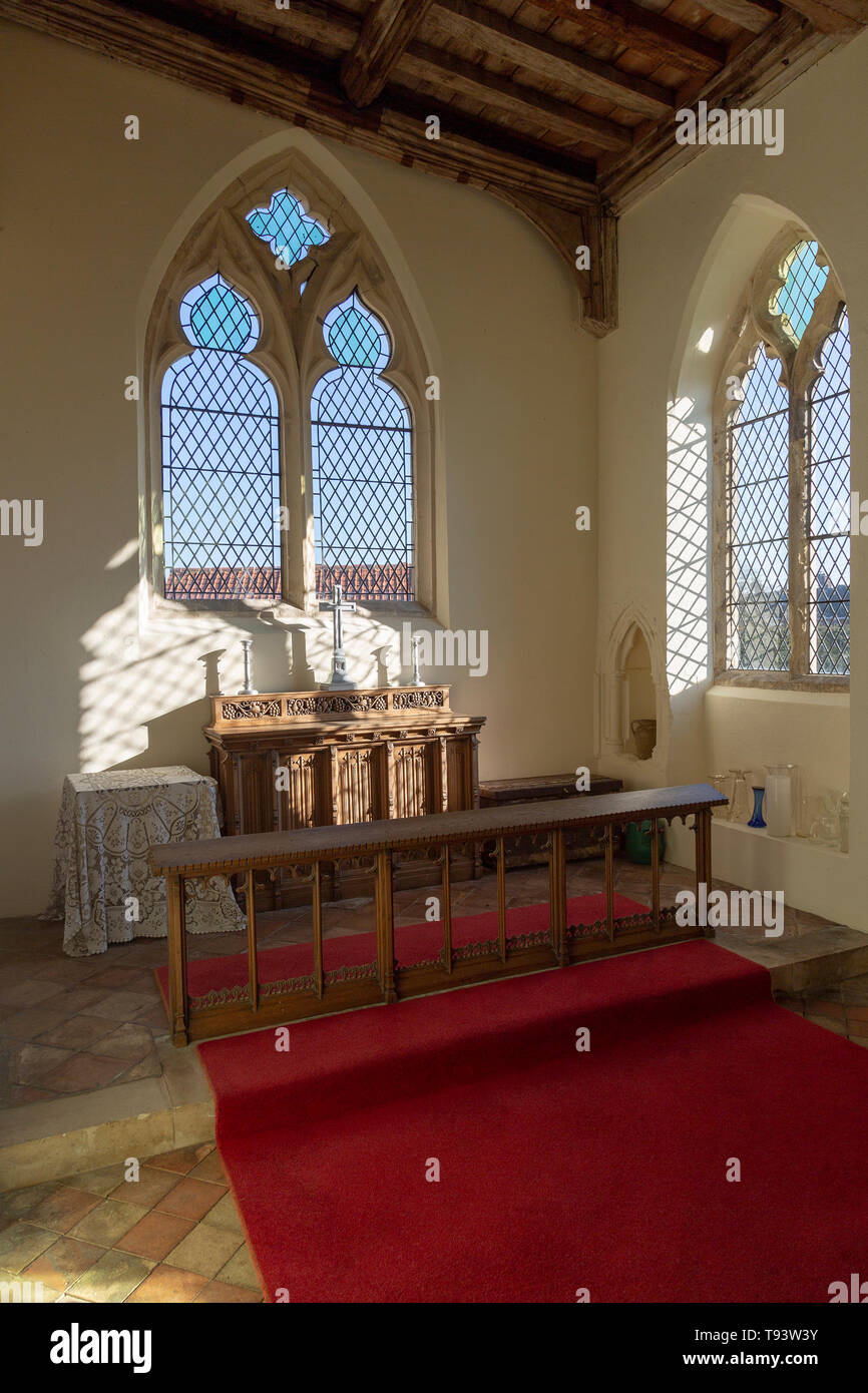 Church of Saint Mary, Newbourne, Suffolk, England, UK Stock Photo - Alamy