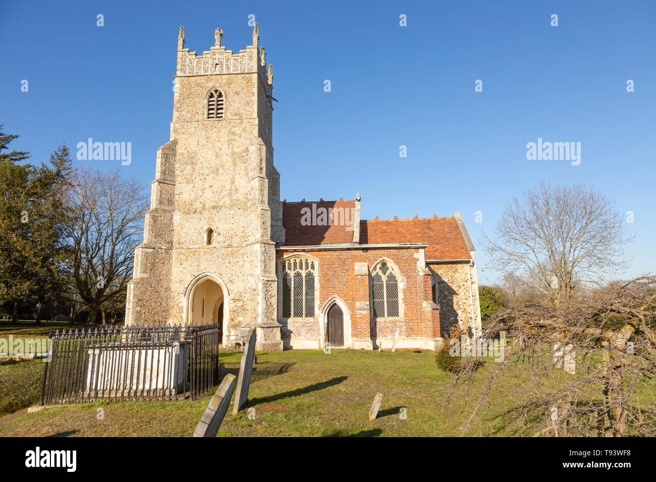 Church of Saint Mary, Newbourne, Suffolk, England, UK Stock Photo - Alamy