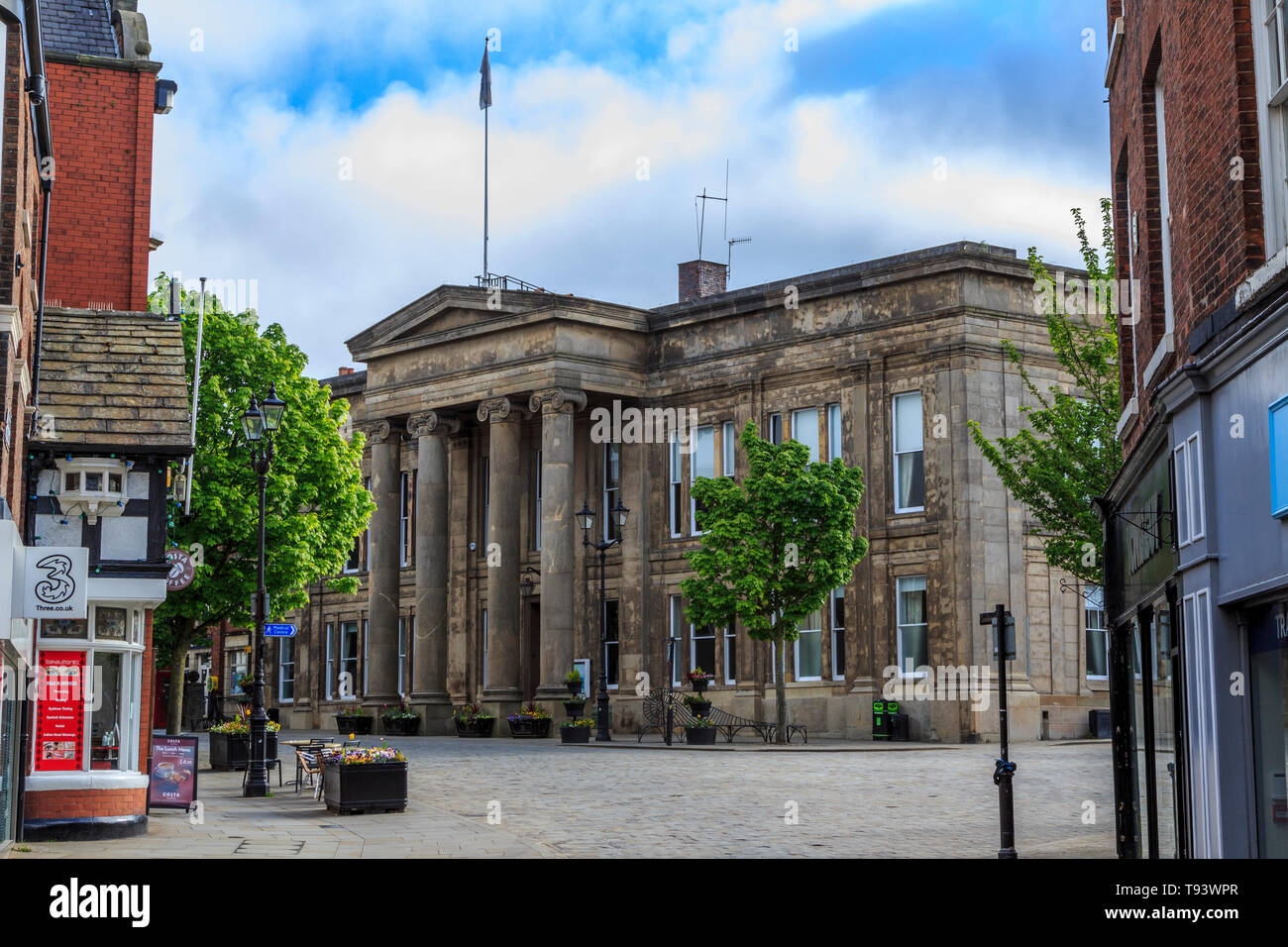 Macclesfield Town Centre, CHeshire, England, UK, GB Stock Photo - Alamy