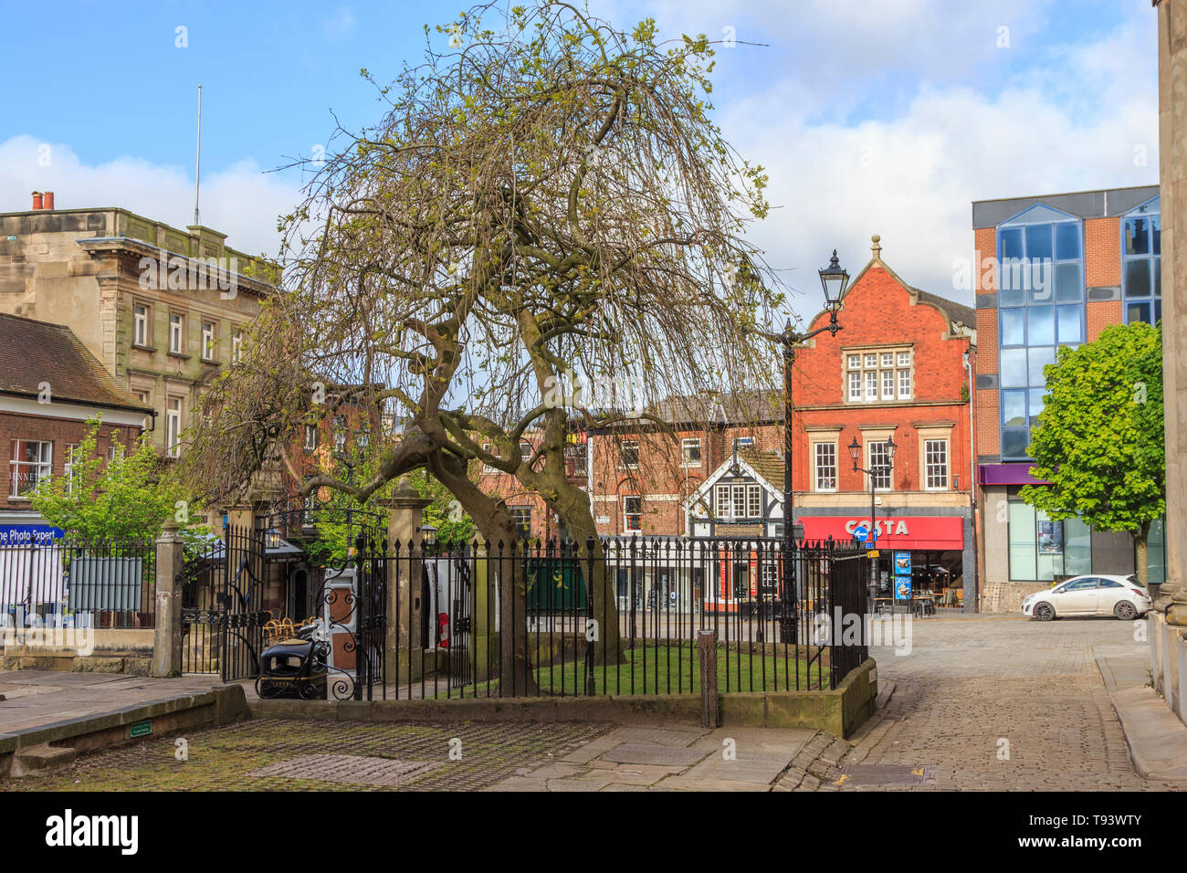 Macclesfield Town Centre, CHeshire, England, UK, GB Stock Photo - Alamy