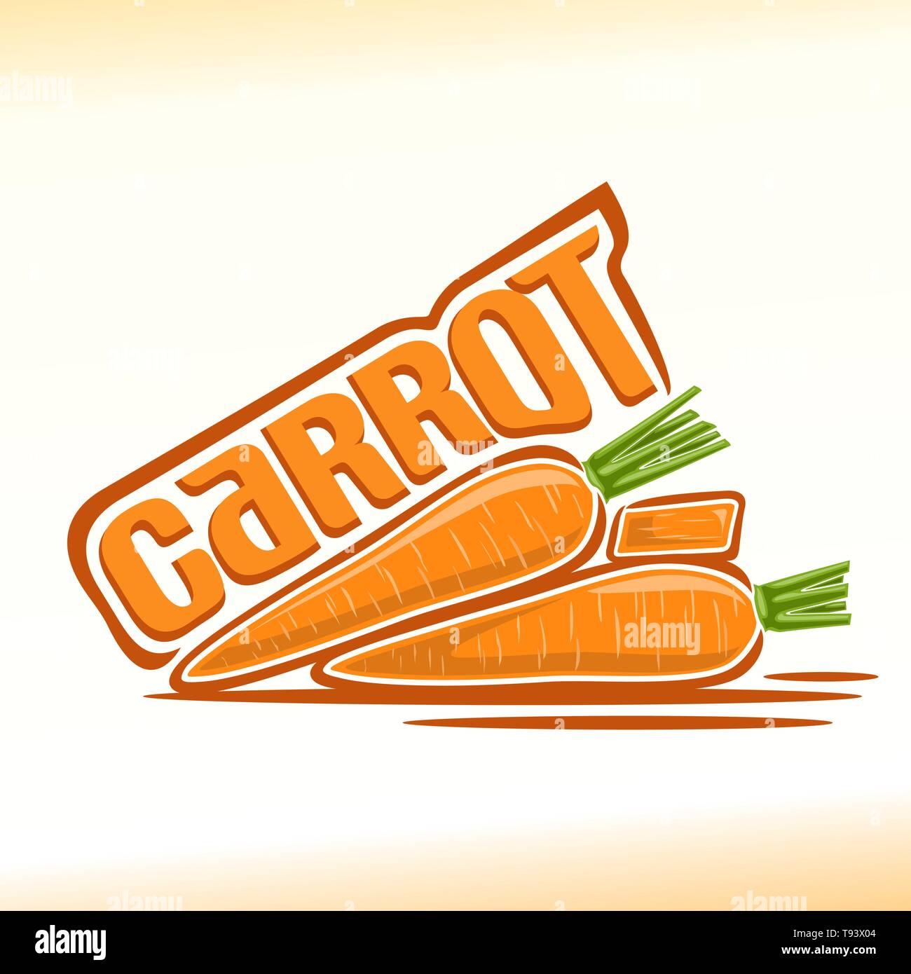 Vector logo for carrot Stock Vector Image & Art - Alamy