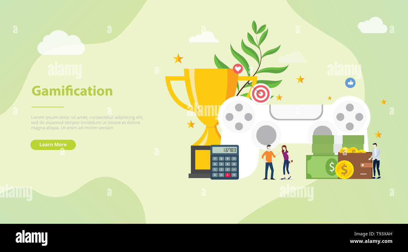 Gamification banner hi-res stock photography and images - Alamy