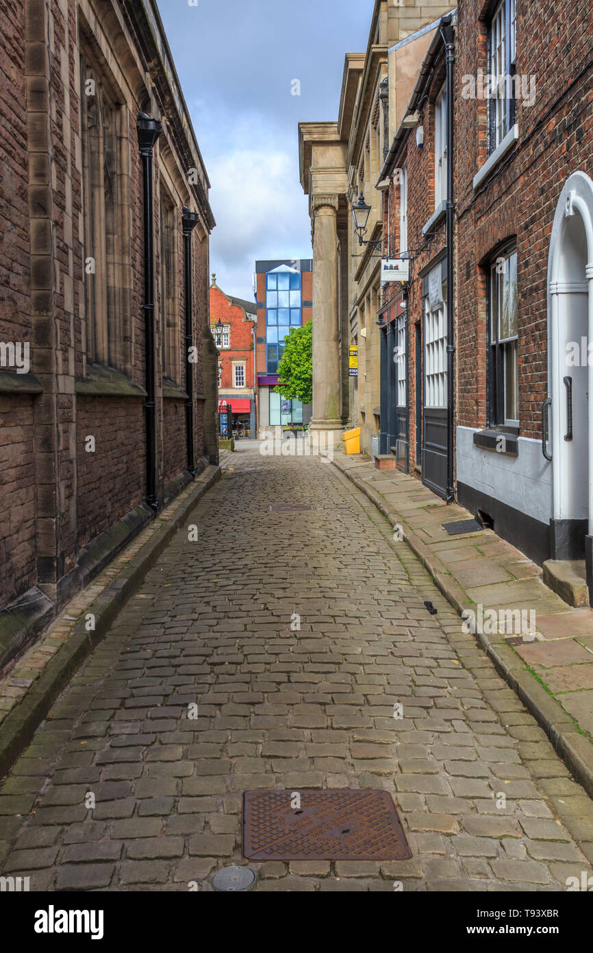 Macclesfield town centre high street hi-res stock photography and ...