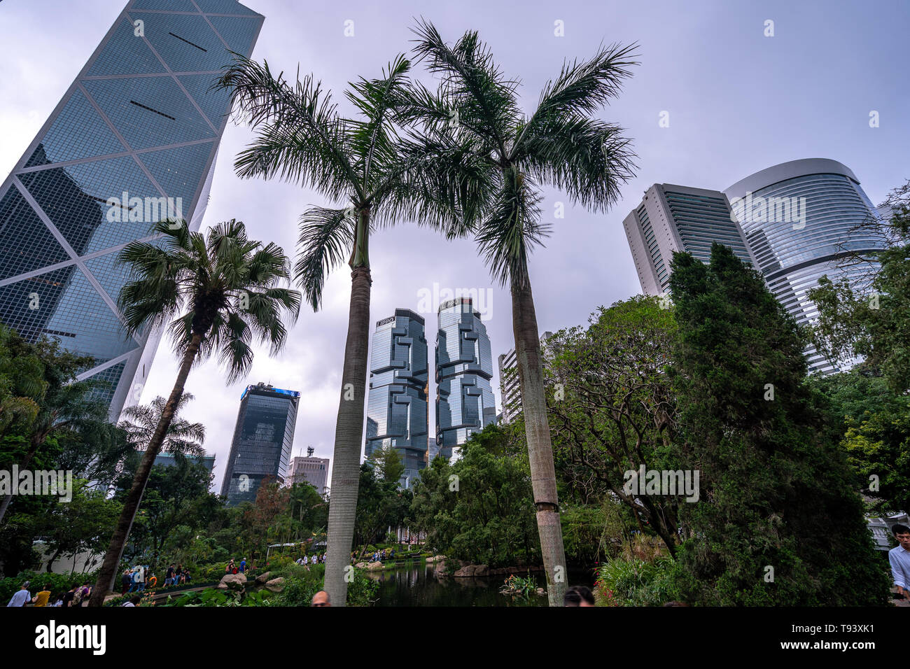 Hong Kong, China - Unique building design Stock Photo - Alamy