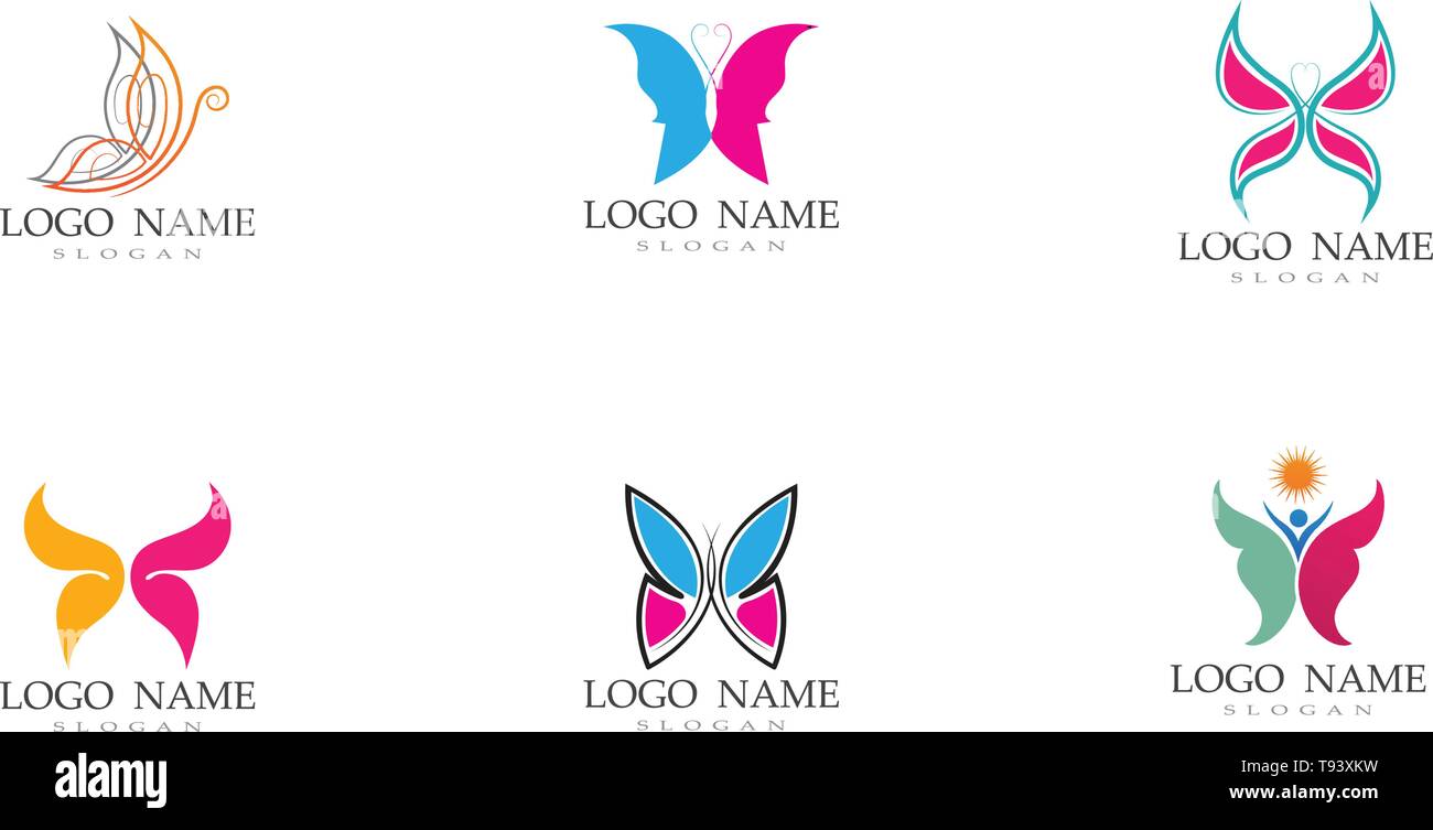 Butterfly Logo Name