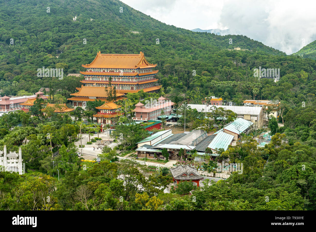 Hong Kong, China - Po Lin Monastery Stock Photo - Alamy