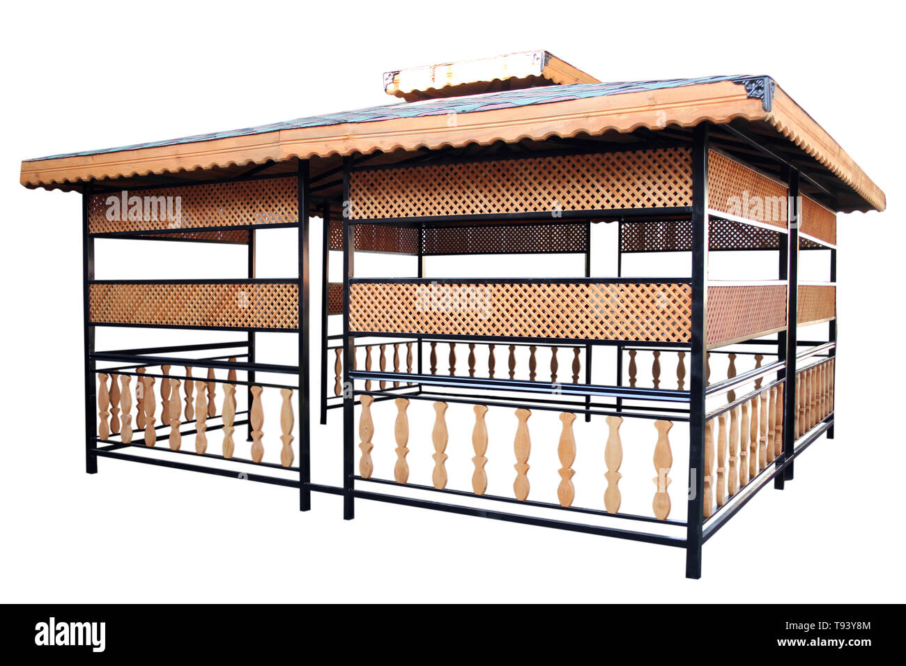 Garden feature architecture Cut Out Stock Images & Pictures - Alamy