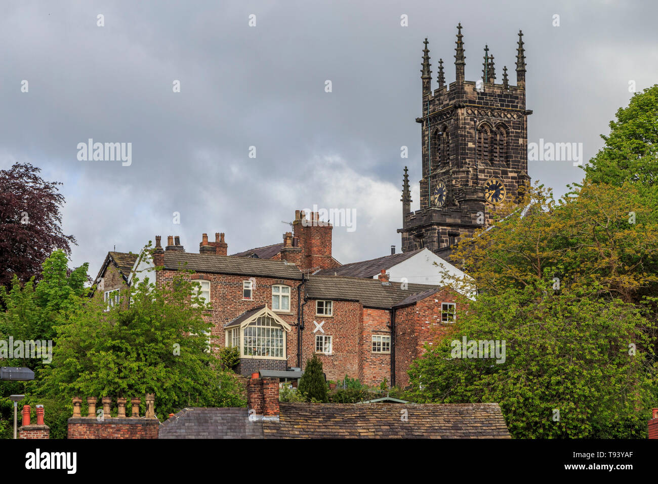 Macclesfield Town Centre, CHeshire, England, UK, GB Stock Photo - Alamy