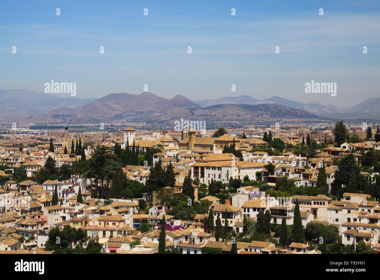 The alhambra aerial hi-res stock photography and images - Alamy