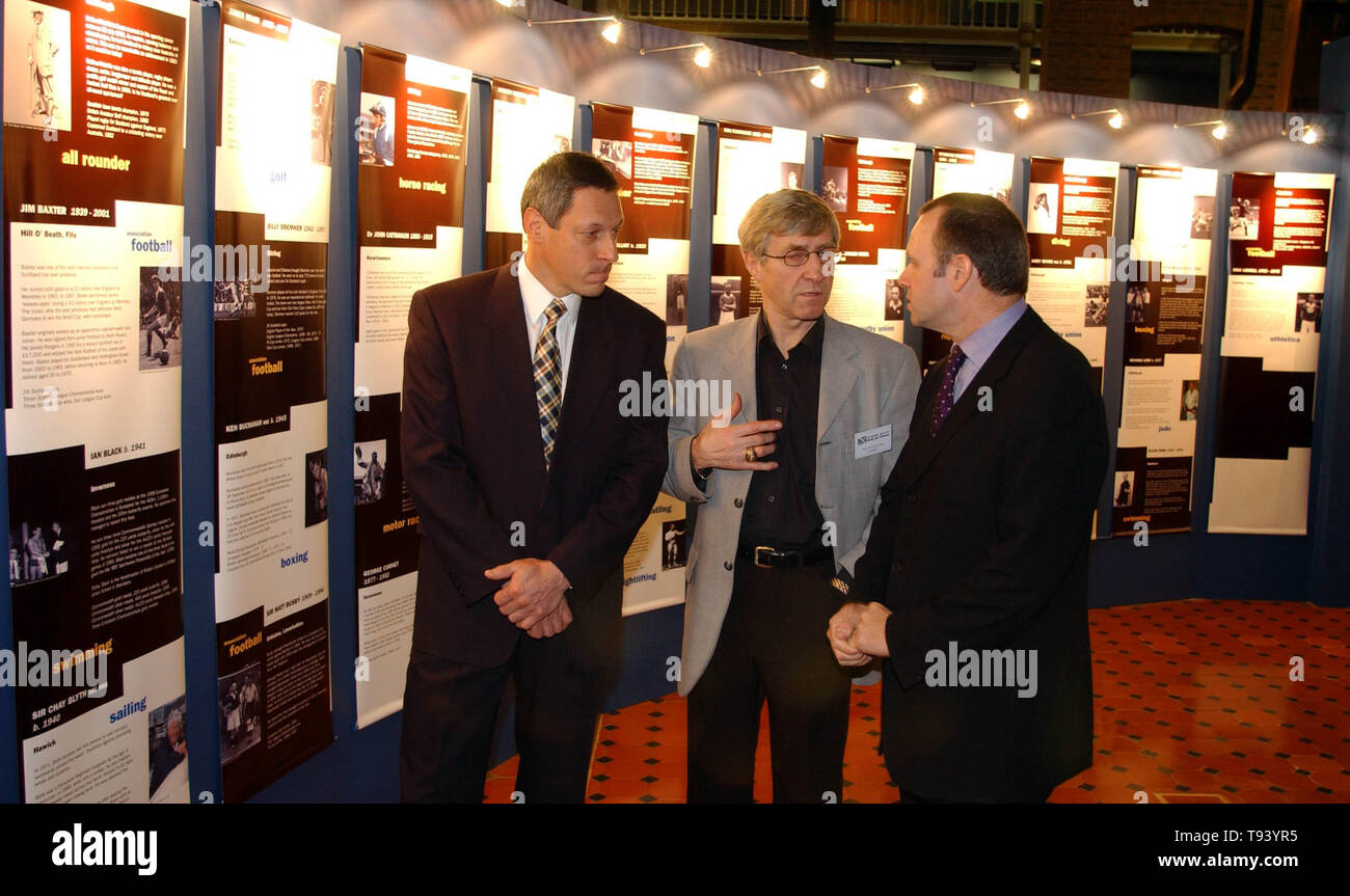 Sprinter Allan Wells, boxer Ken Buchanan and Scotlands new minister for ...