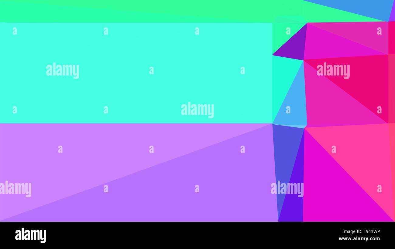 orchid, turquoise and deep pink multicolor background art. simple ...