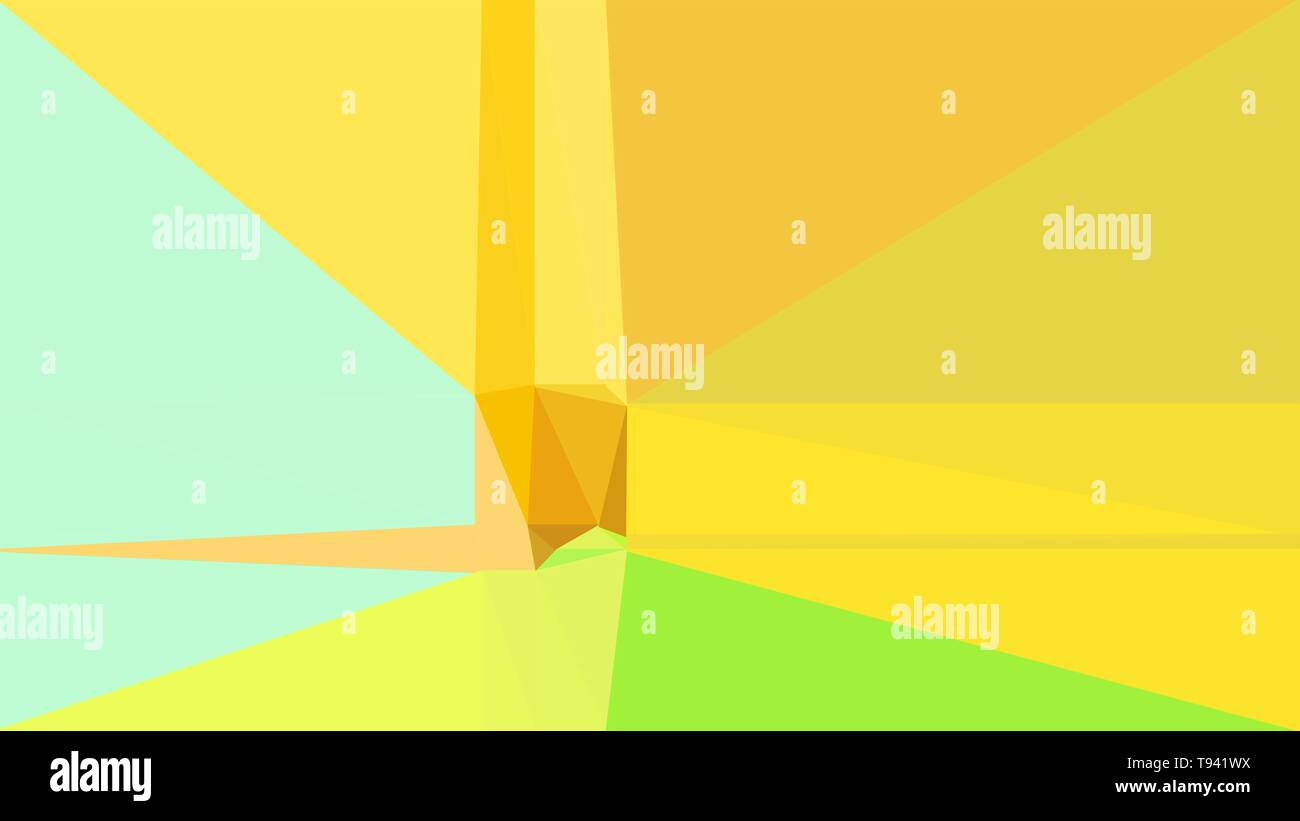 pastel orange, tea green and green yellow color geometric triangle ...