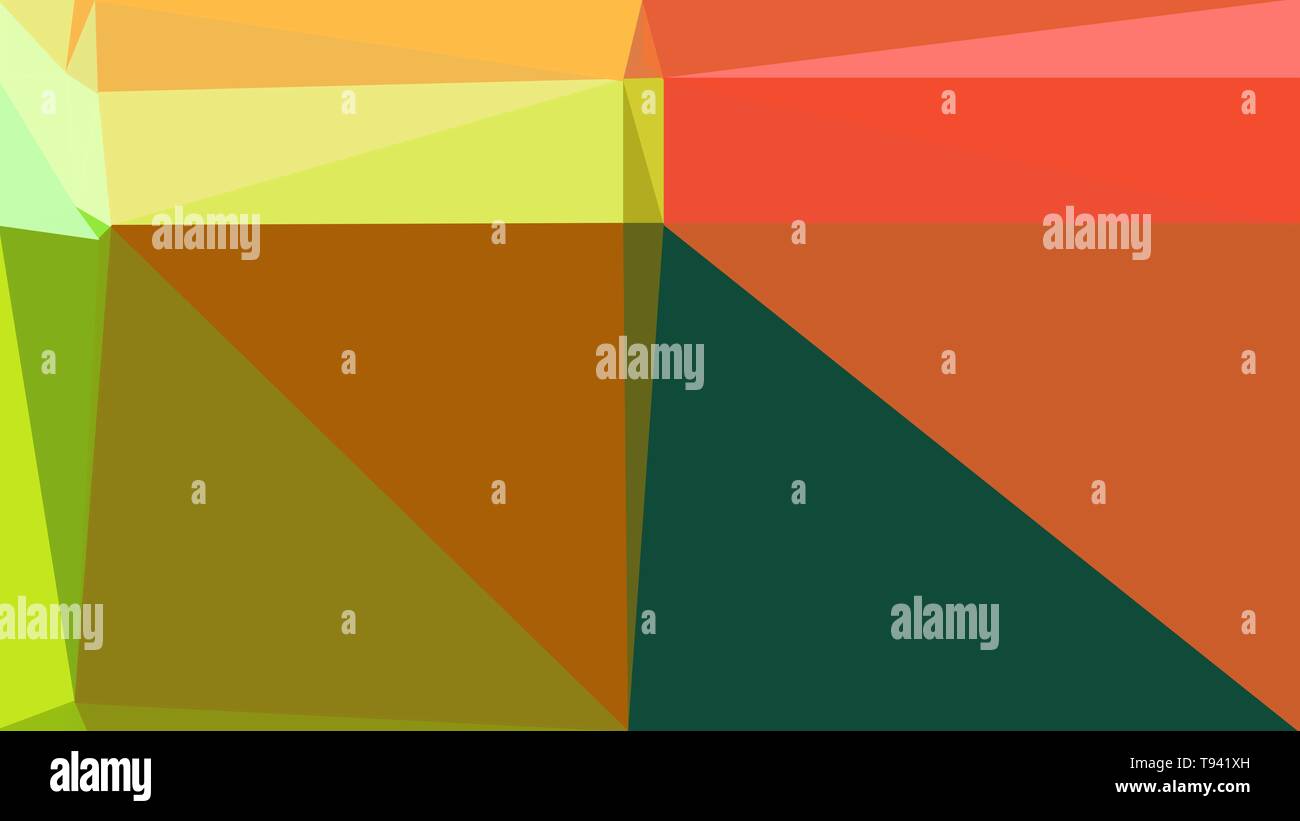 geometric triangles style in coffee, dark slate gray and khaki color ...