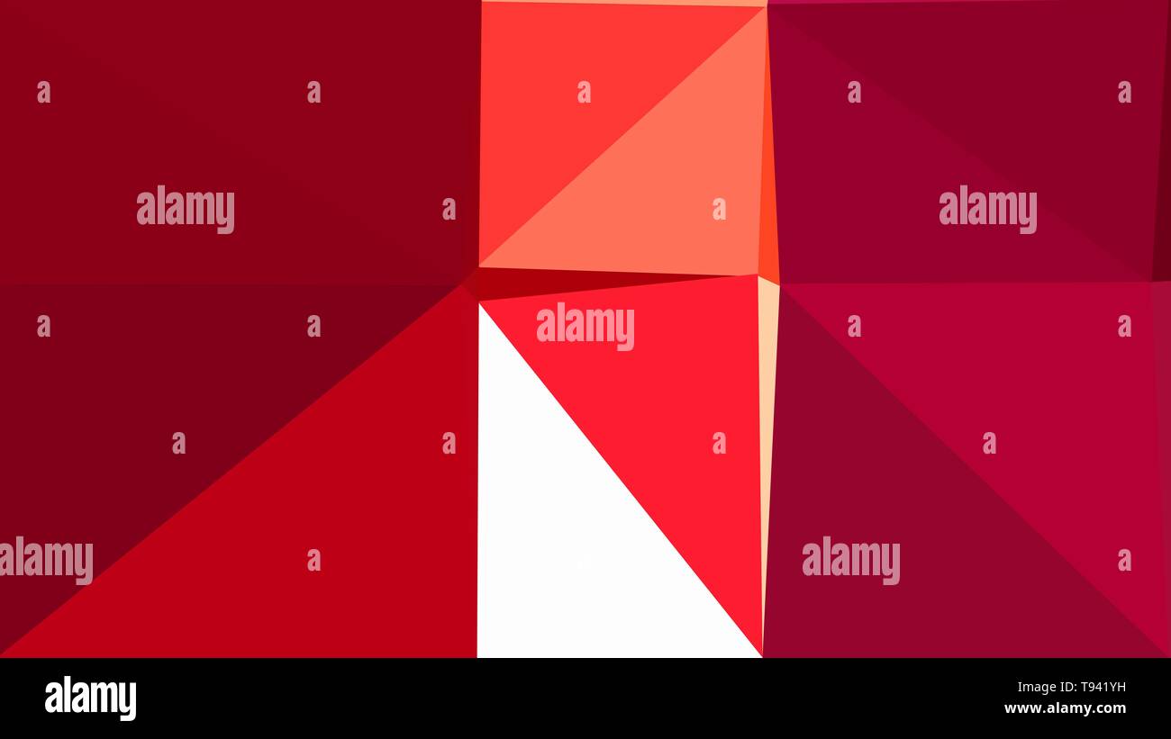 retro style triangle illustration. firebrick, maroon and tomato colors ...