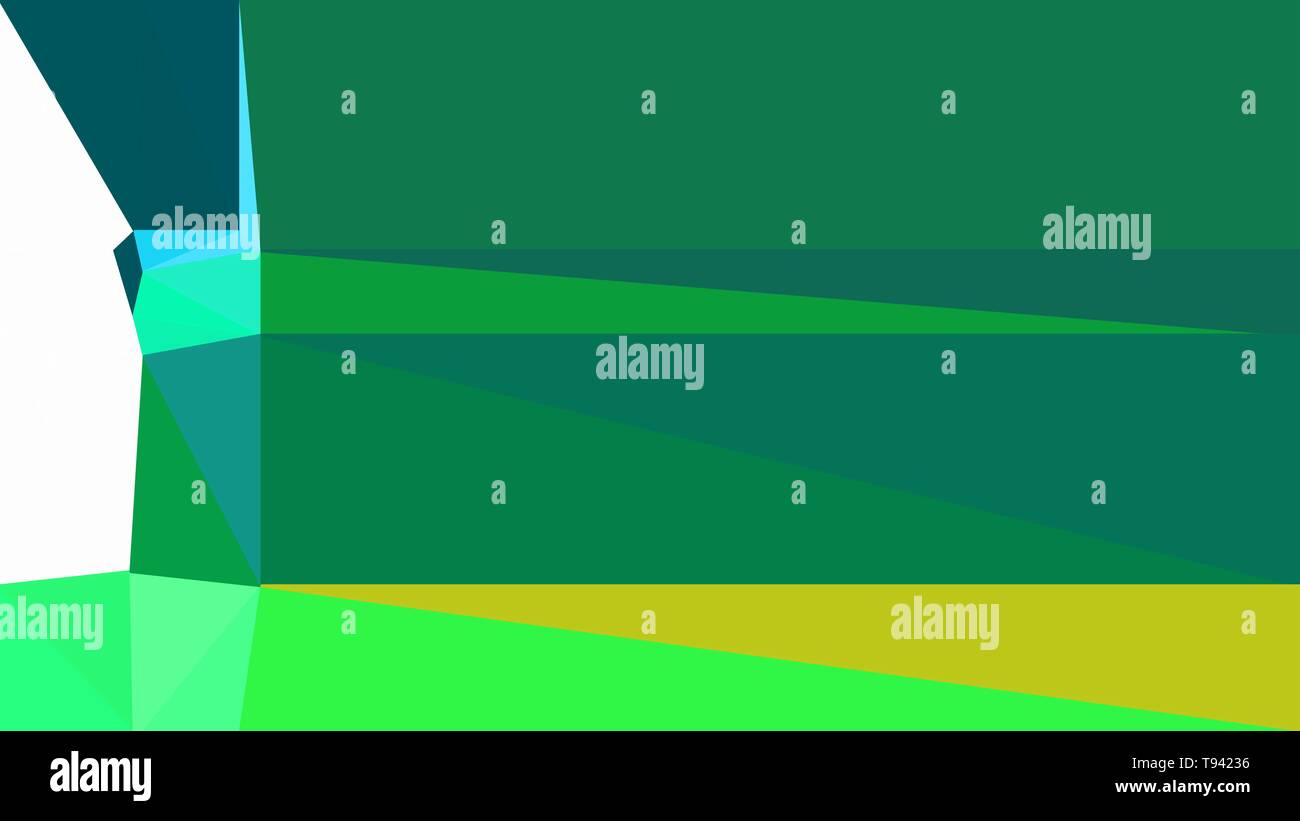 geometric teal green, yellow green and vivid lime green color ...