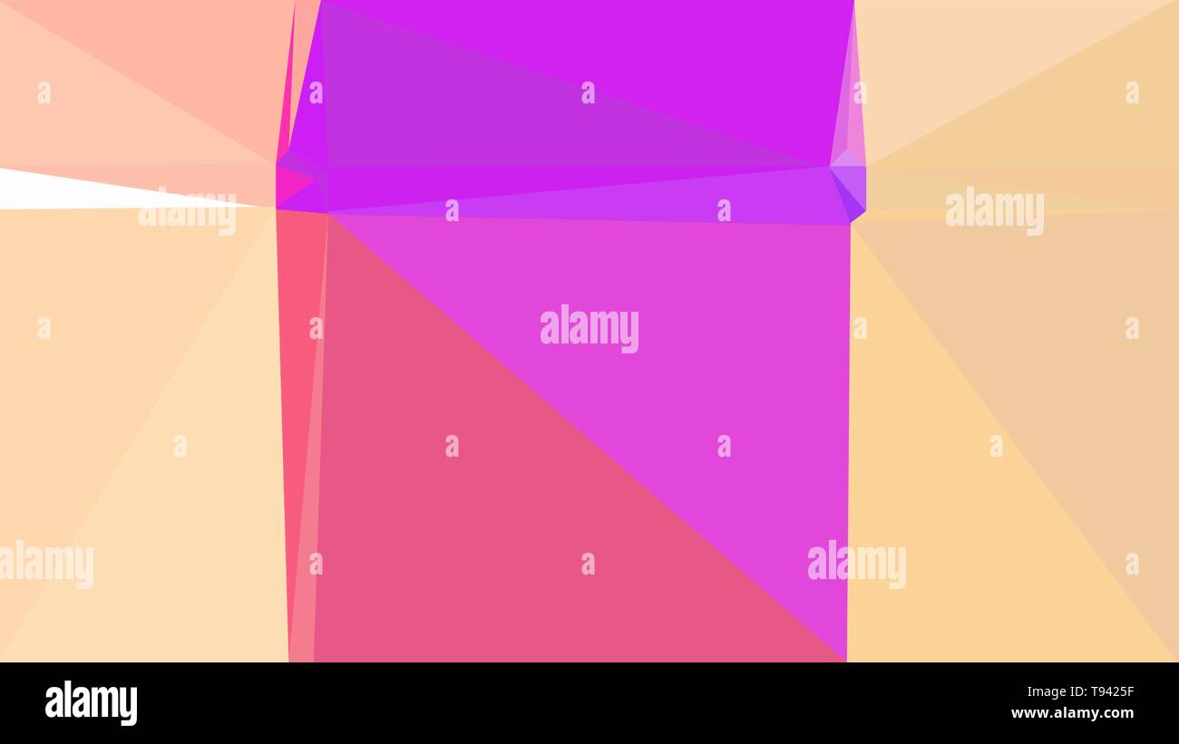 abstract geometric background with triangles and skin, medium orchid ...