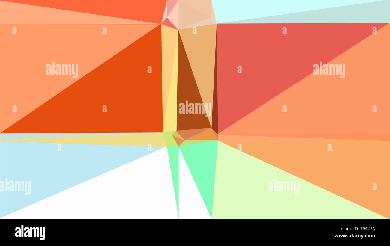 abstract geometric background with triangles and sandy brown, tea green ...