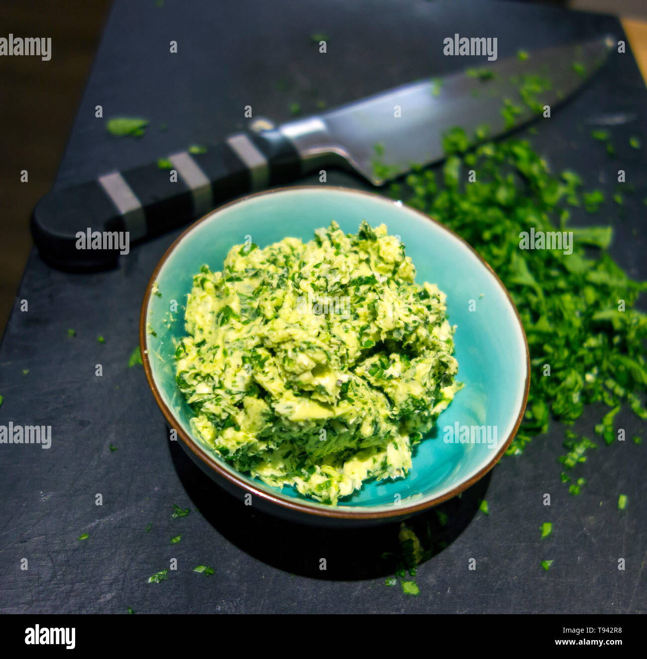 Wlld garlic butter hi-res stock photography and images - Alamy