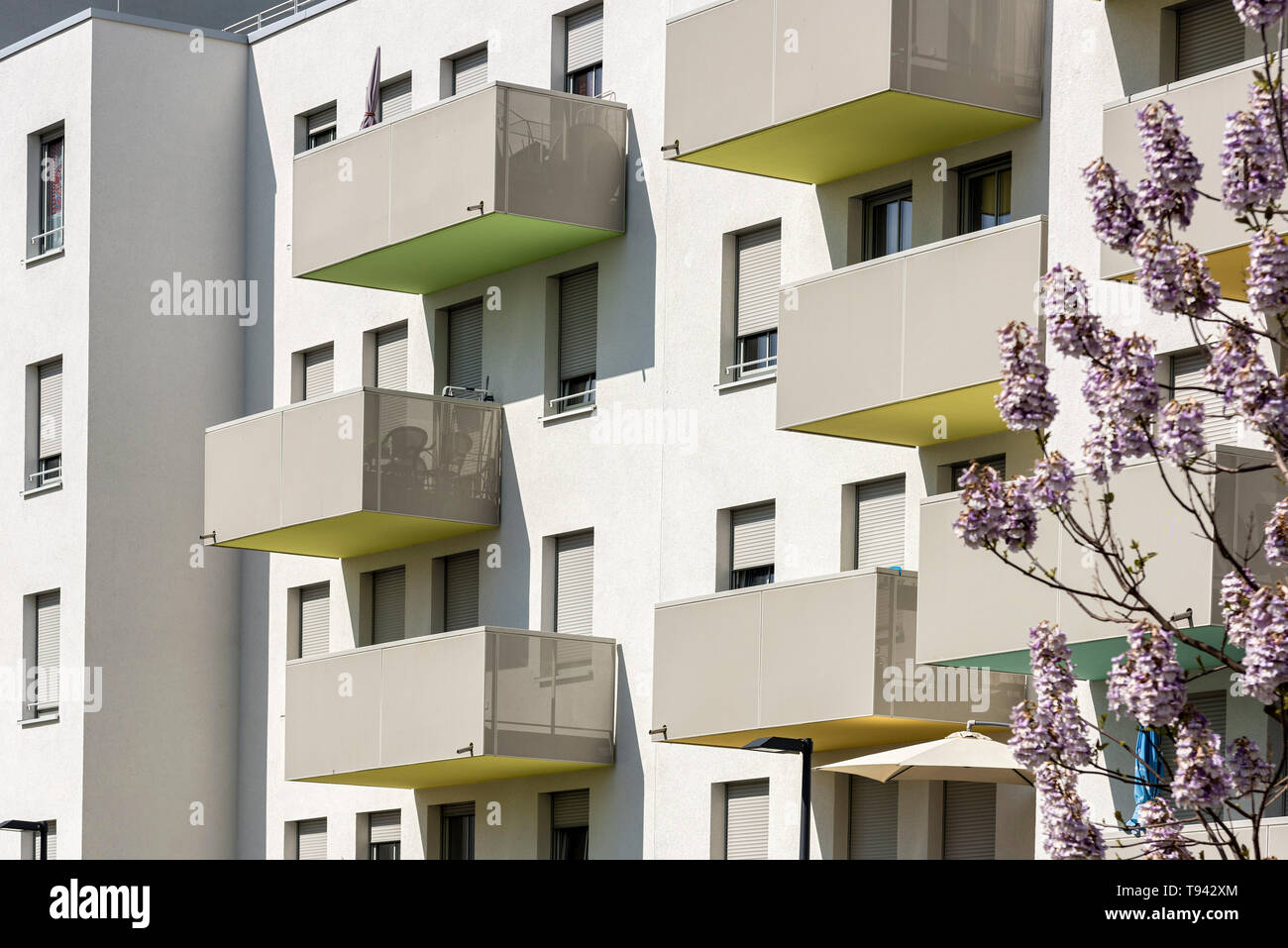Modern German Housing High Resolution Stock Photography and Images - Alamy