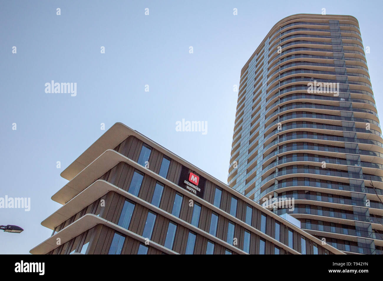 Meininger logo hi-res stock photography and images - Alamy