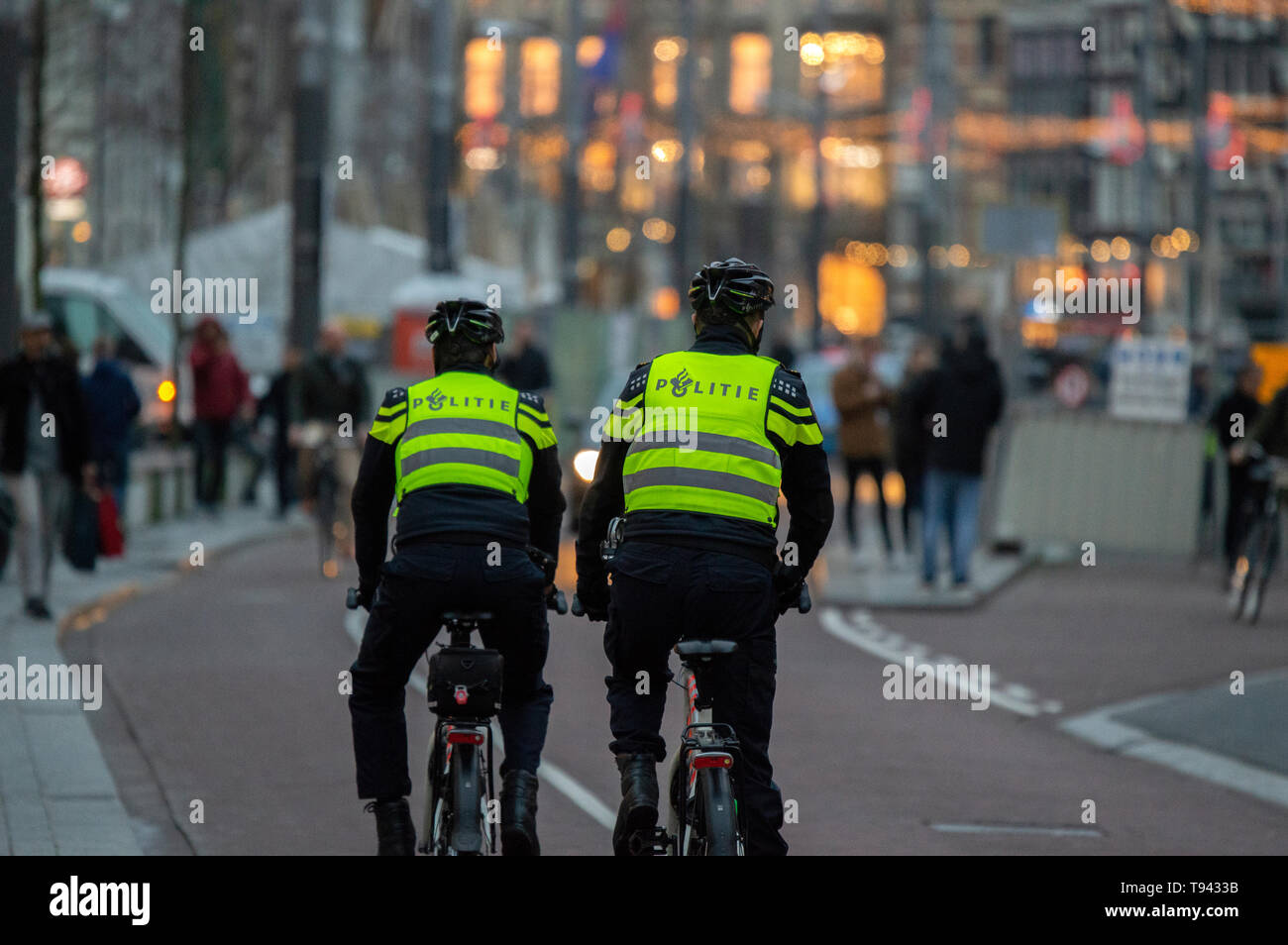 Police dutch holland netherlands bike hi-res stock photography and ...