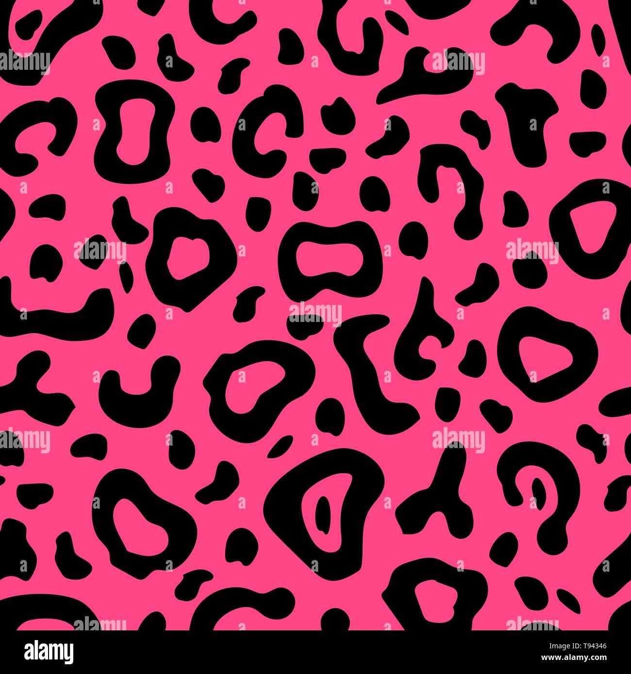Neon Pink Cheetah Print Backgrounds