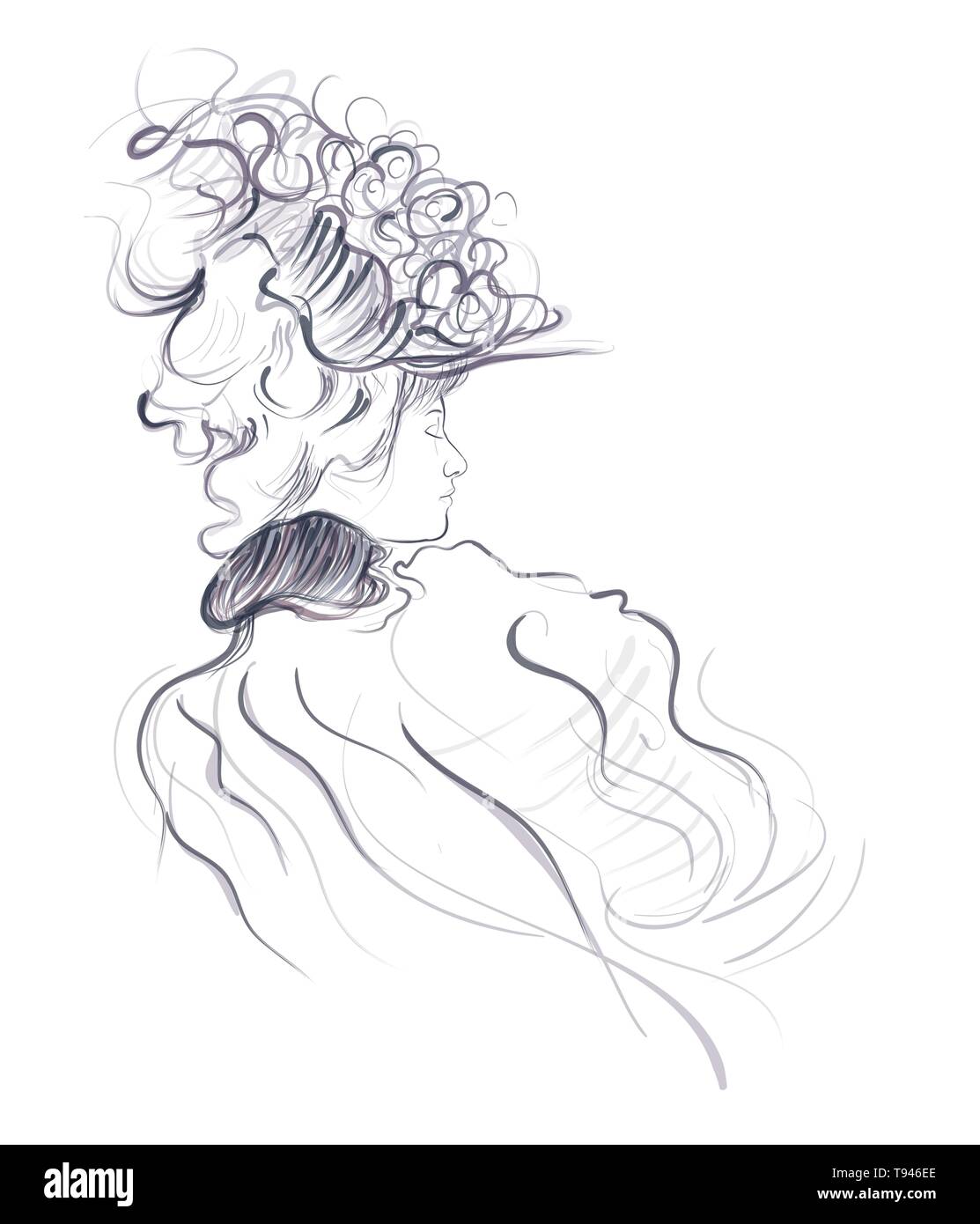 France 1900 Stock Vector Images - Alamy