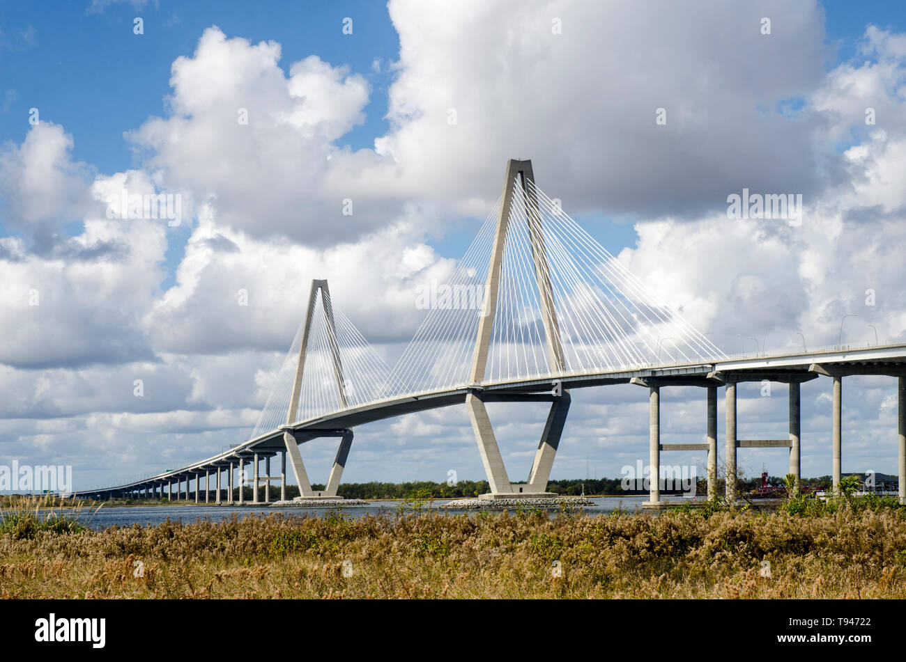Cooper River Bridge, Charleston, South Carolina Stock Photo - Alamy