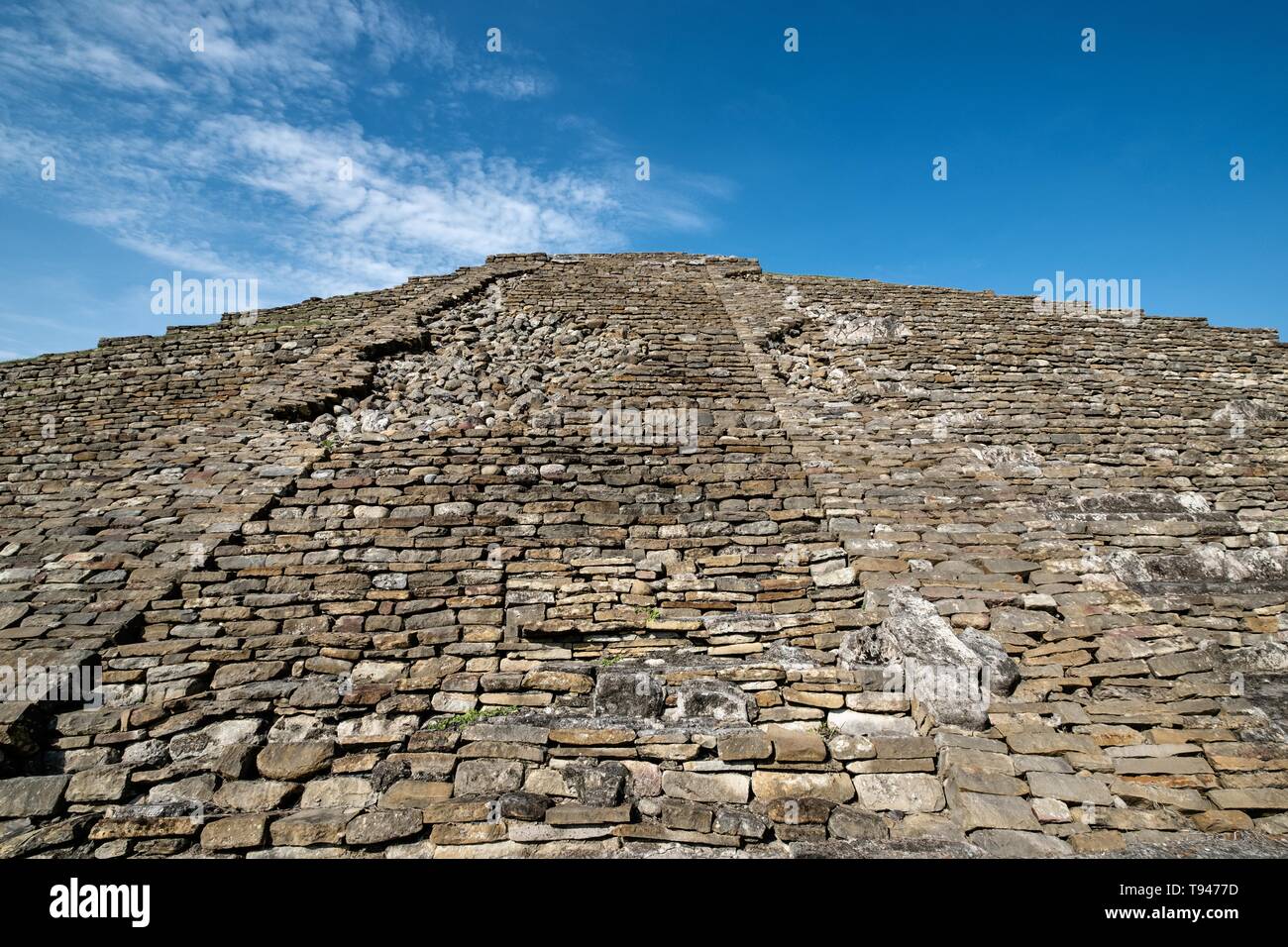 Mesoamerica pyramid called building 19 in the Arroyo Group at the pre ...