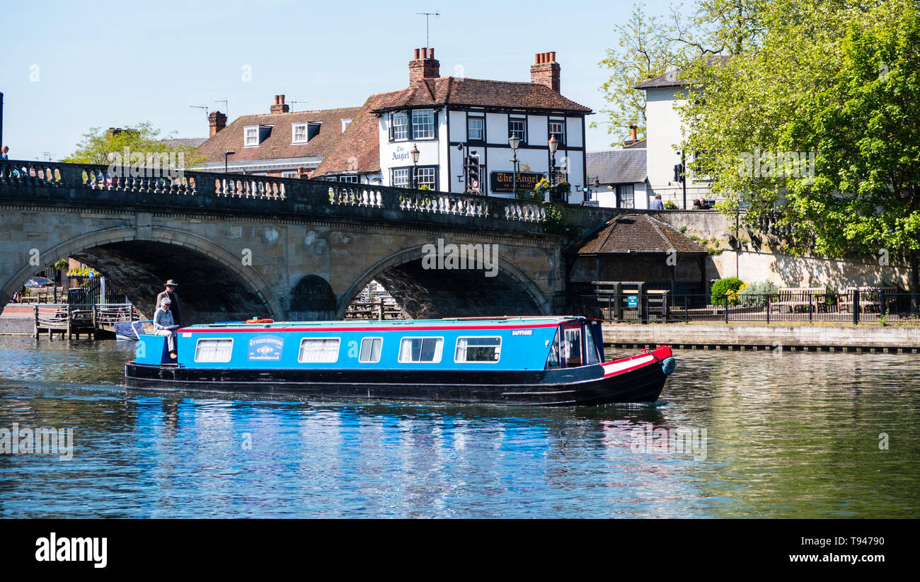 Henley Bridge, Henley-on-Thames, Oxfordshire, England, UK, GB Stock ...
