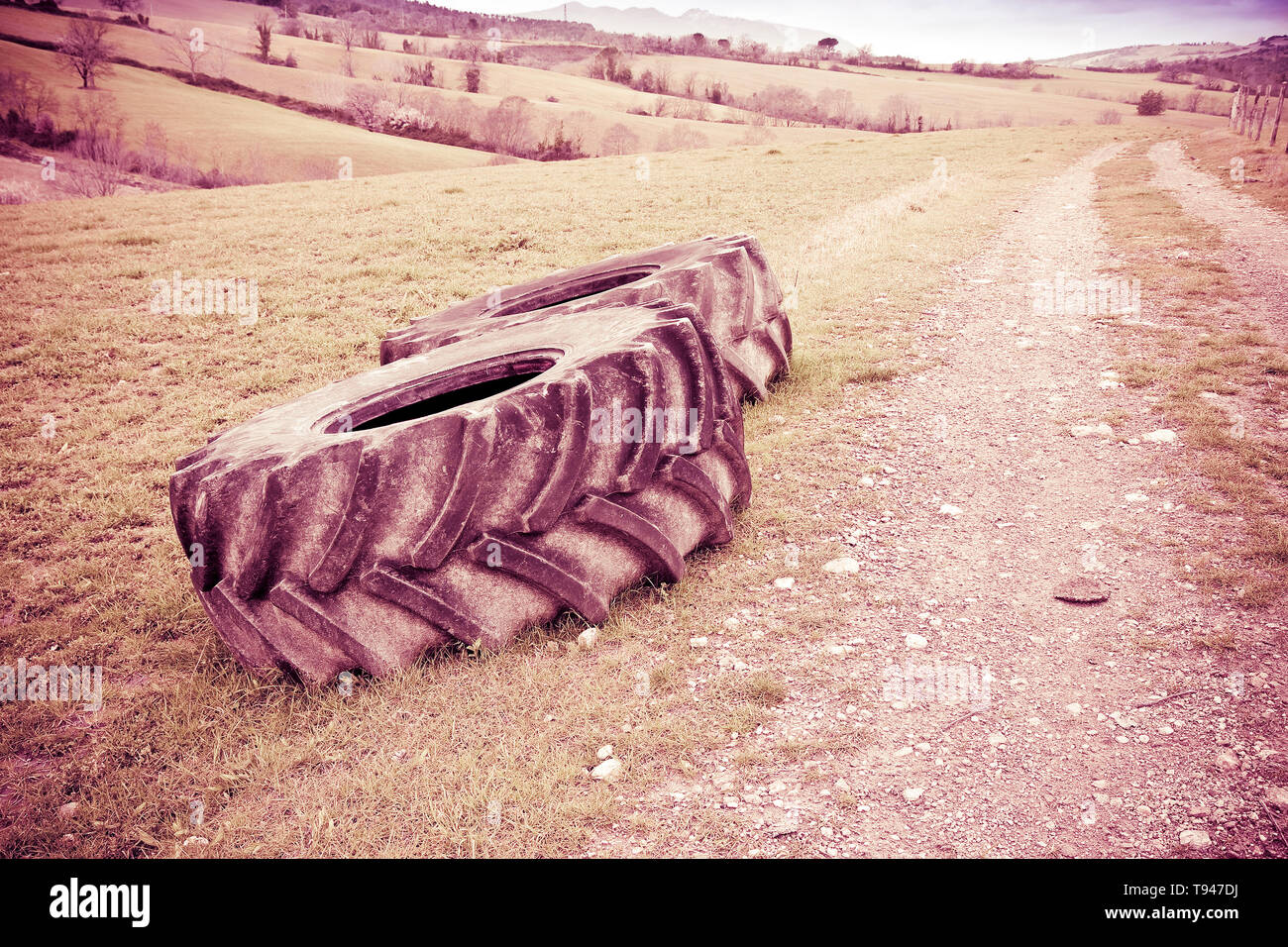 Disassembled tractor hi-res stock photography and images - Alamy